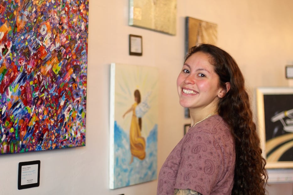 Sylvia Yanez "Keeps Breathing" With Downtown Art Show