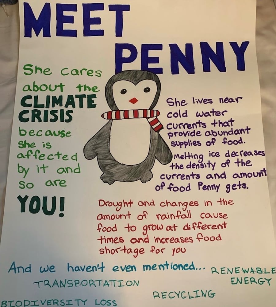 Student Poster Contest Communicates Climate Catastrophe