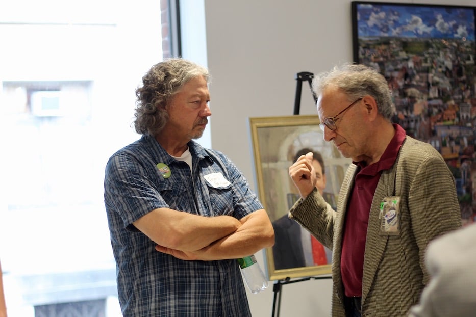 Newly Unveiled Portrait Captures City Librarian's Legacy Of Light