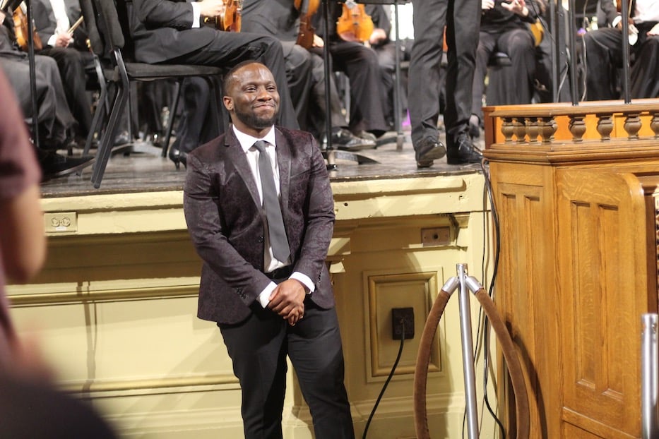 NHSO Makes A Joyful Return To Woolsey Hall