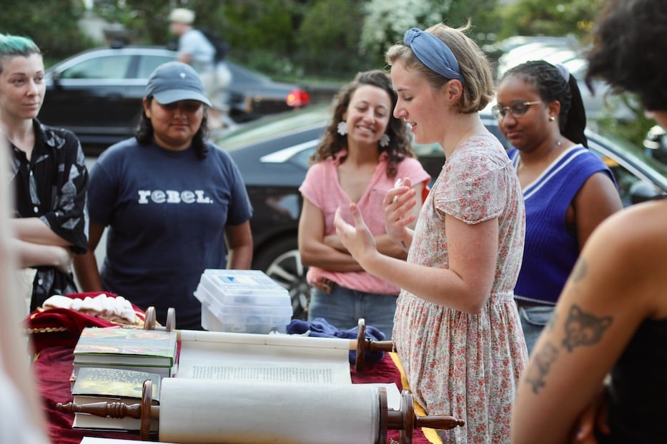 Outdoor Torah Dedication Begins Havurah’s New Year